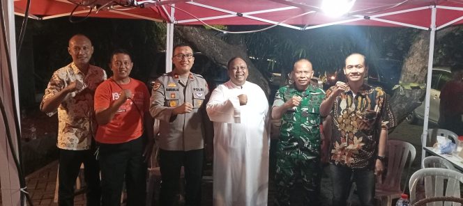 Kapolsek Ciputat Timur dan Danramil Tinjau Pengamanan Ibadah Paskah di ...
