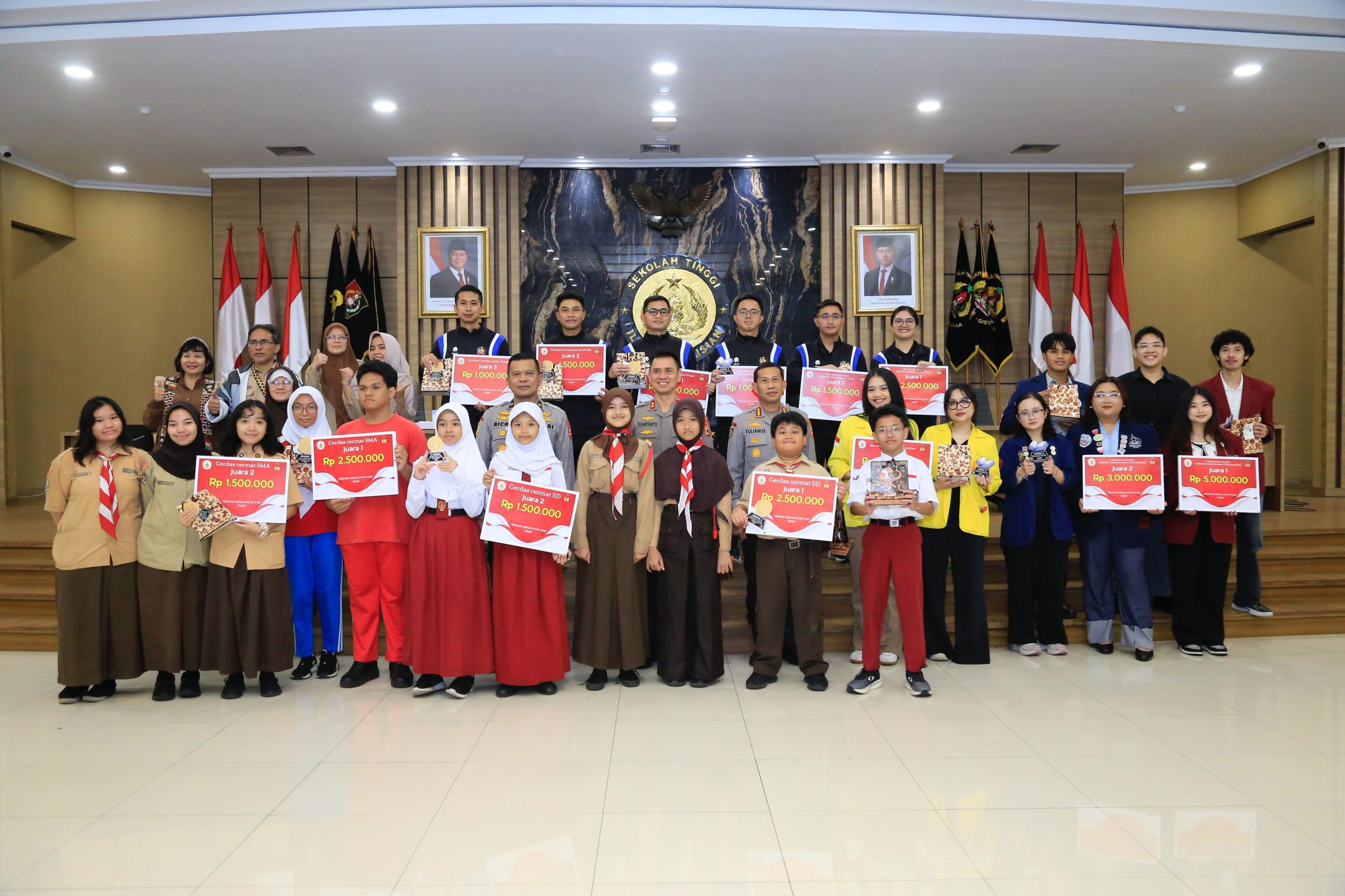 STIK-PTIK Akhiri Gebyar Merah Putih HUT RI ke-80 dengan Penyerahan ...