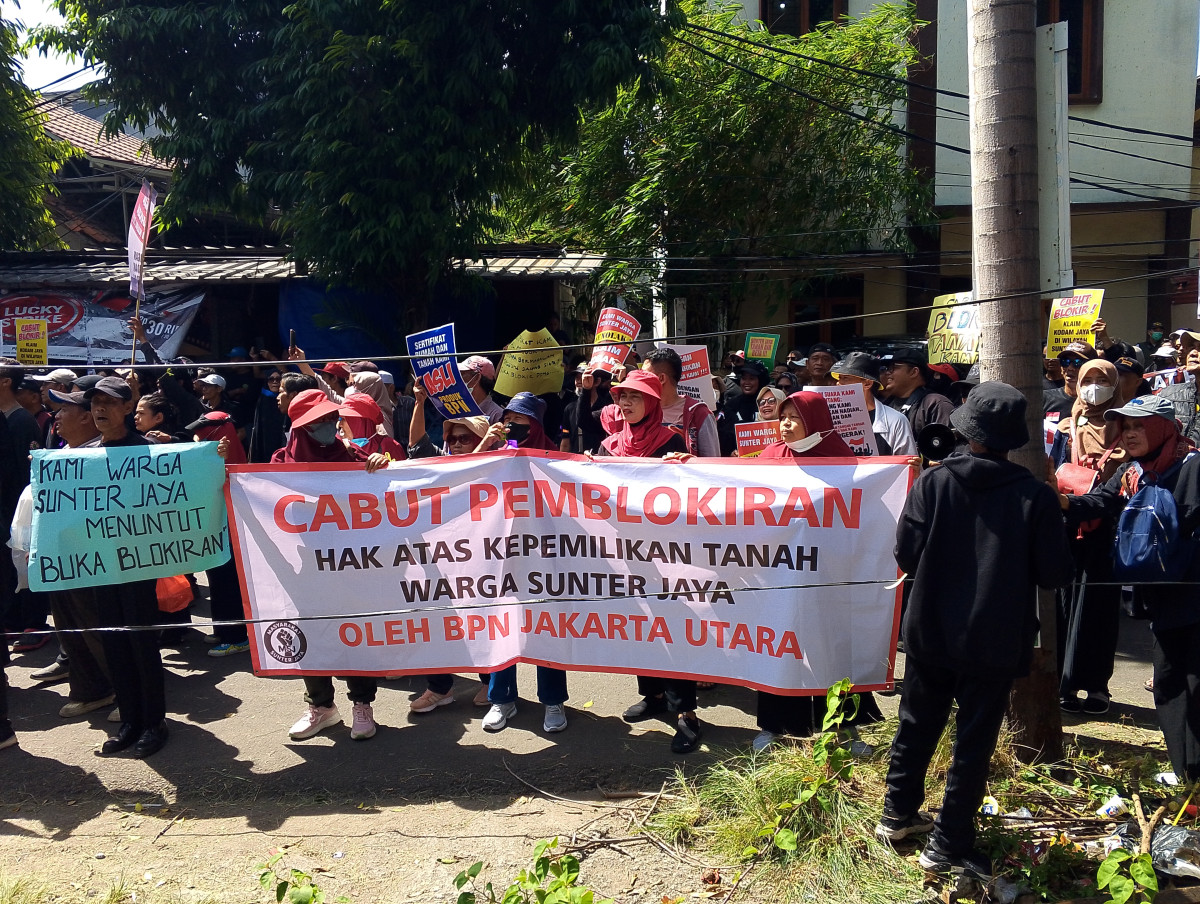Tanah 66 Hektar Diklaim Kodam Jaya, Warga Sunter Jaya Tuntut BPN Buka ...